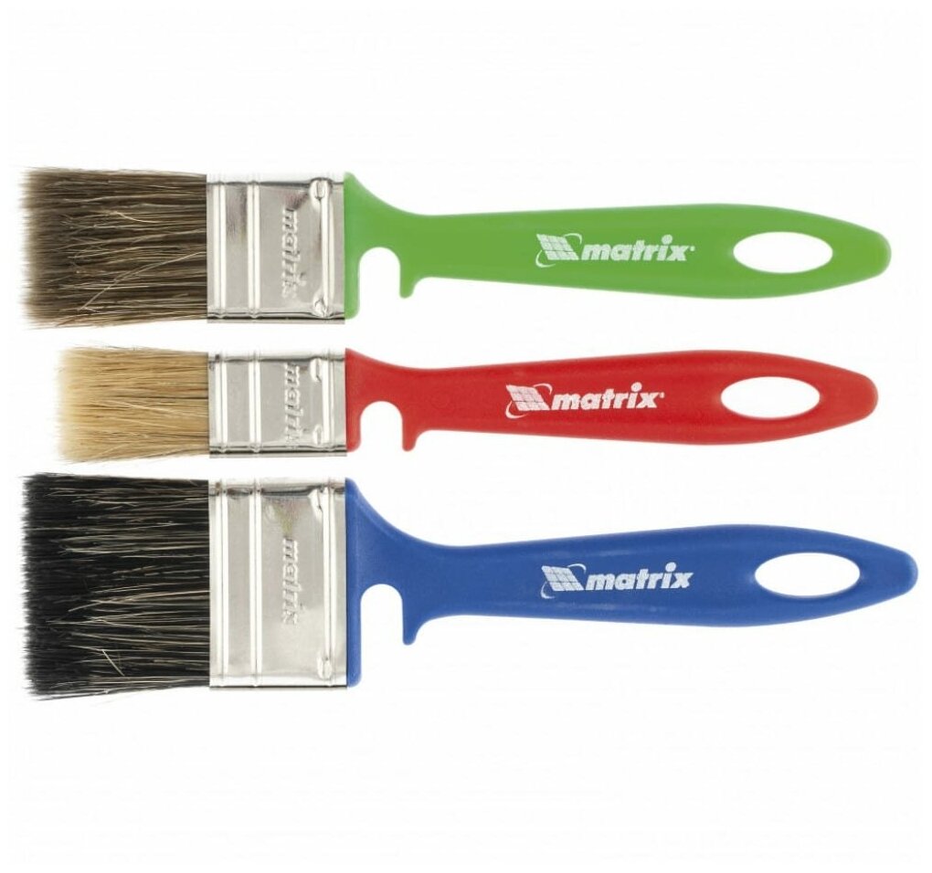 Набор кистей «Универсальный» 25мм, 35мм, 50мм MATRIX Color Line 83399