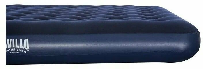 Матрас надувной Bestway Pavillo двухместный 203х183х22см 67004 , заплатка для ремонта, двуспальный, для плавания, для туризма, для кемпинга, кровать надувная