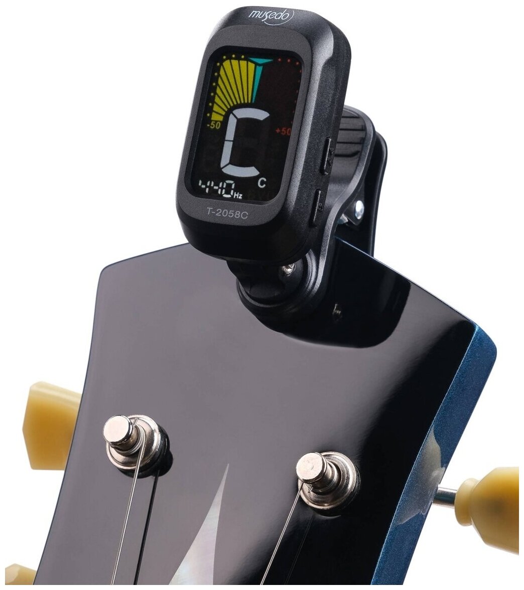 Тюнер цифровой на прищепке, цветной дисплей, Musedo T-2058C
