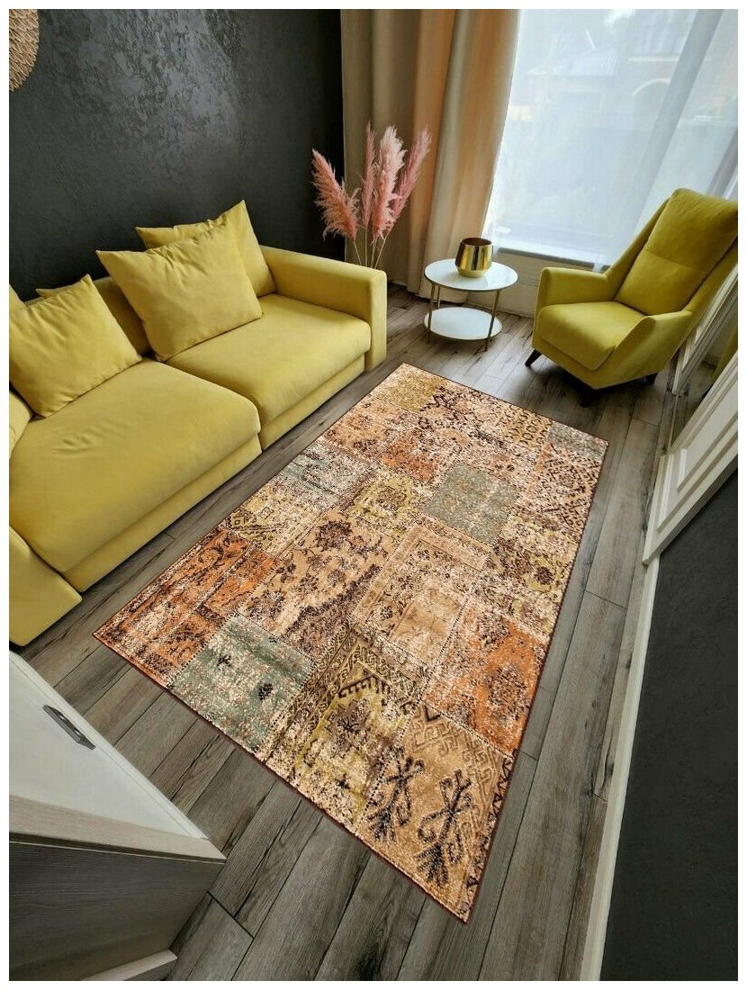 Ковер STAR CARPET Matrix 989347, бельгийский, вискоза, 2 x 2,9м