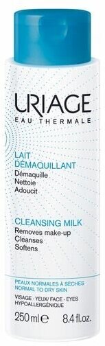 Молочко для снятия макияжа очищающее Uriage/Урьяж фл. 250мл