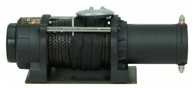 Лебедка электрическая Habert 4500LB, синтетический трос