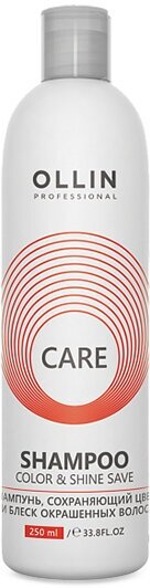 Ollin Professional Care Шампунь, сохраняющий цвет и блеск окрашенных волос 250мл