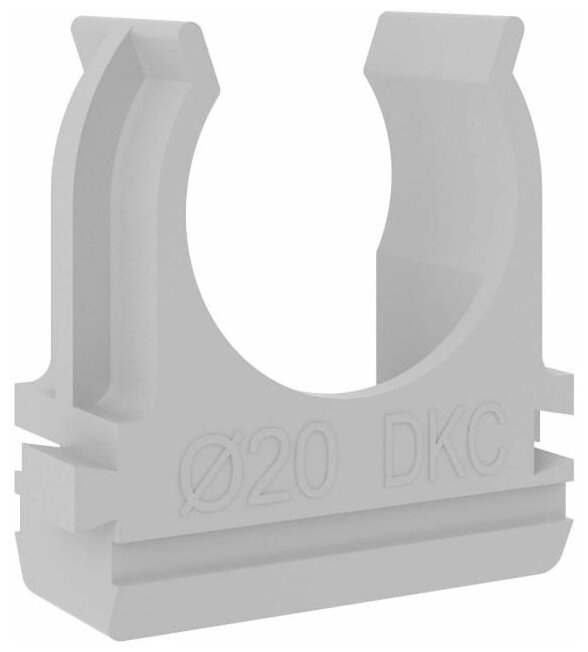Держатель с защелкой DKC д20 мм упак 10 шт 51020R10