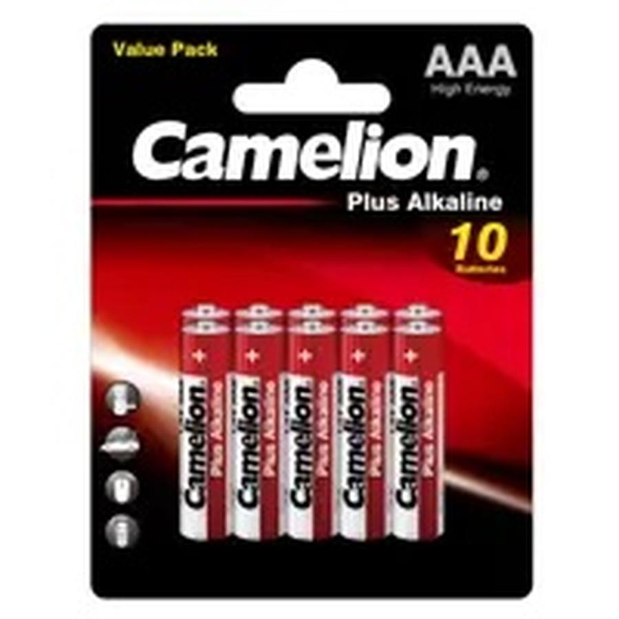 Батарейка Camelion Plus алкалиновая LR03 AAA 10 шт
