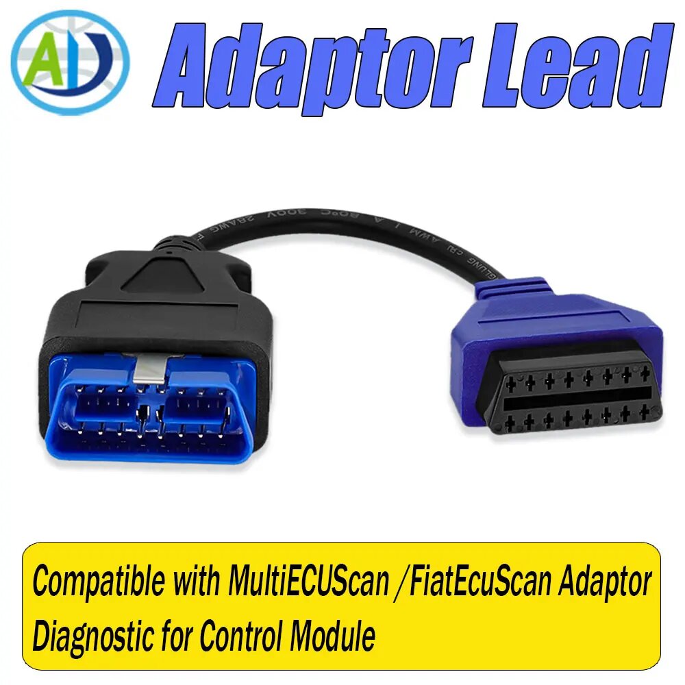 OBD2 адаптер Blue для Fiat/Alfa/Lancia Multiecuscan