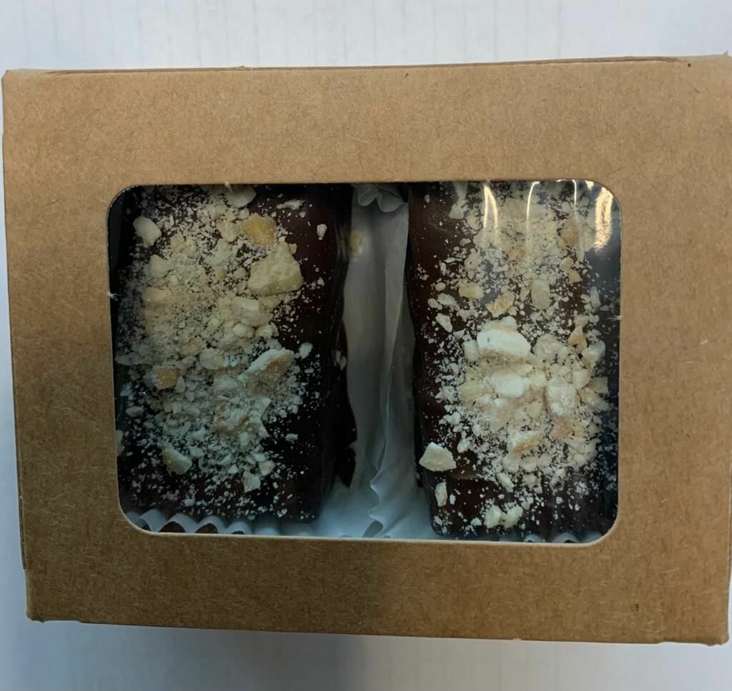 Батончики шоколадно-марципановые с кешью Фабрика Ульянова, 100г