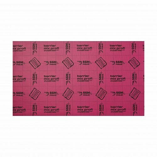 Шумоизоляция SGM Barrier Mix Profi 500*800мм - 3 листа.