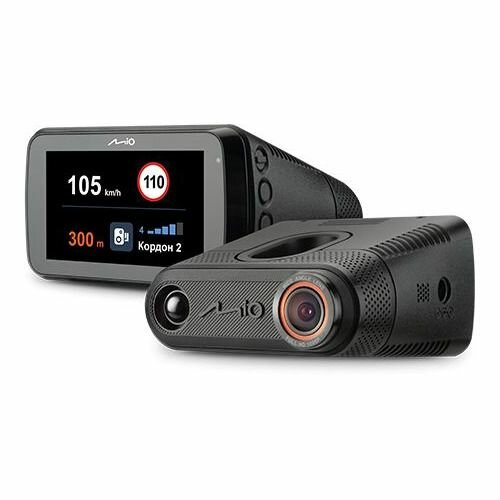 Видеорегистратор с радар-детектором Mio MiVue i85, ГЛОНАСС