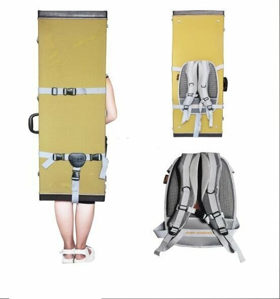 Рюкзак с возможностью крепления гитарного чехла Kavaborg KCS-6068 Case Saddle, серый