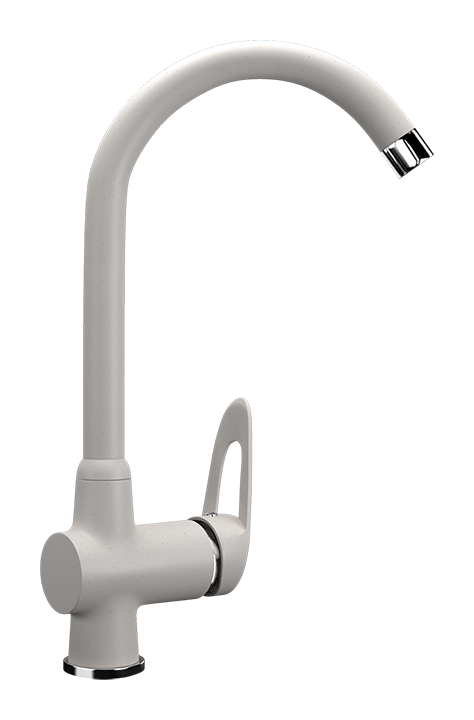 Смеситель для кухни U-006, Белый-331