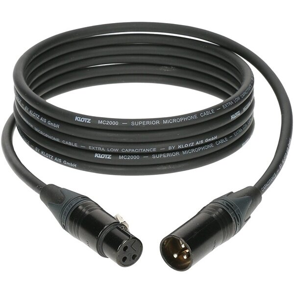 Микрофонный кабель XLR Klotz M2FM1-0500 M2, 5м