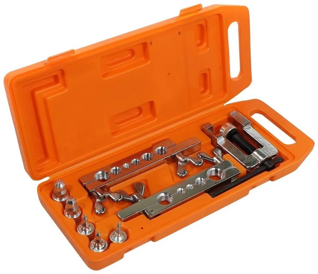 Приспособление для развальцовки трубок 8 предметов 5-19мм кейс АвтоДело