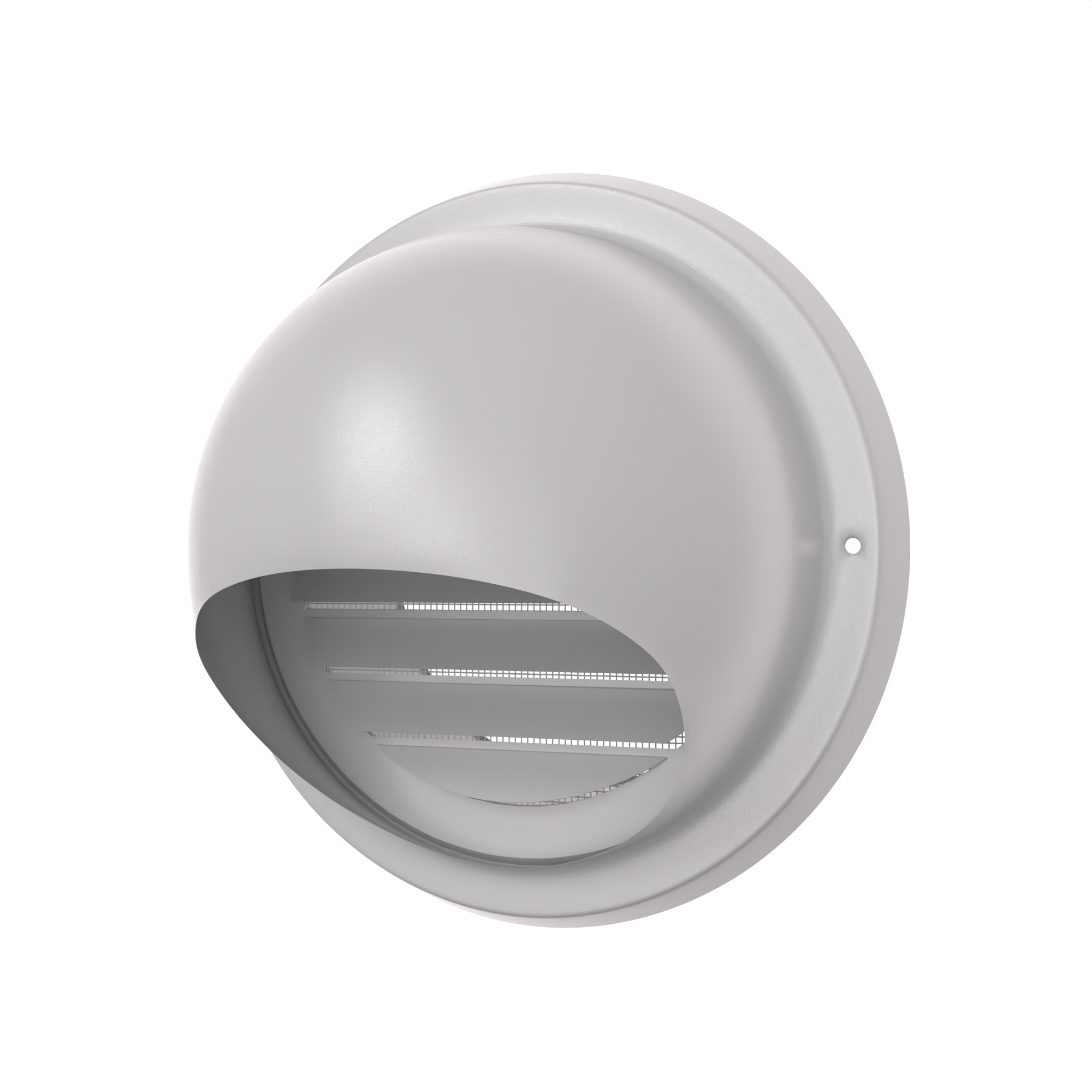 Выход стенной металлический D150 мм RAL7047 телегрей 4 матовый