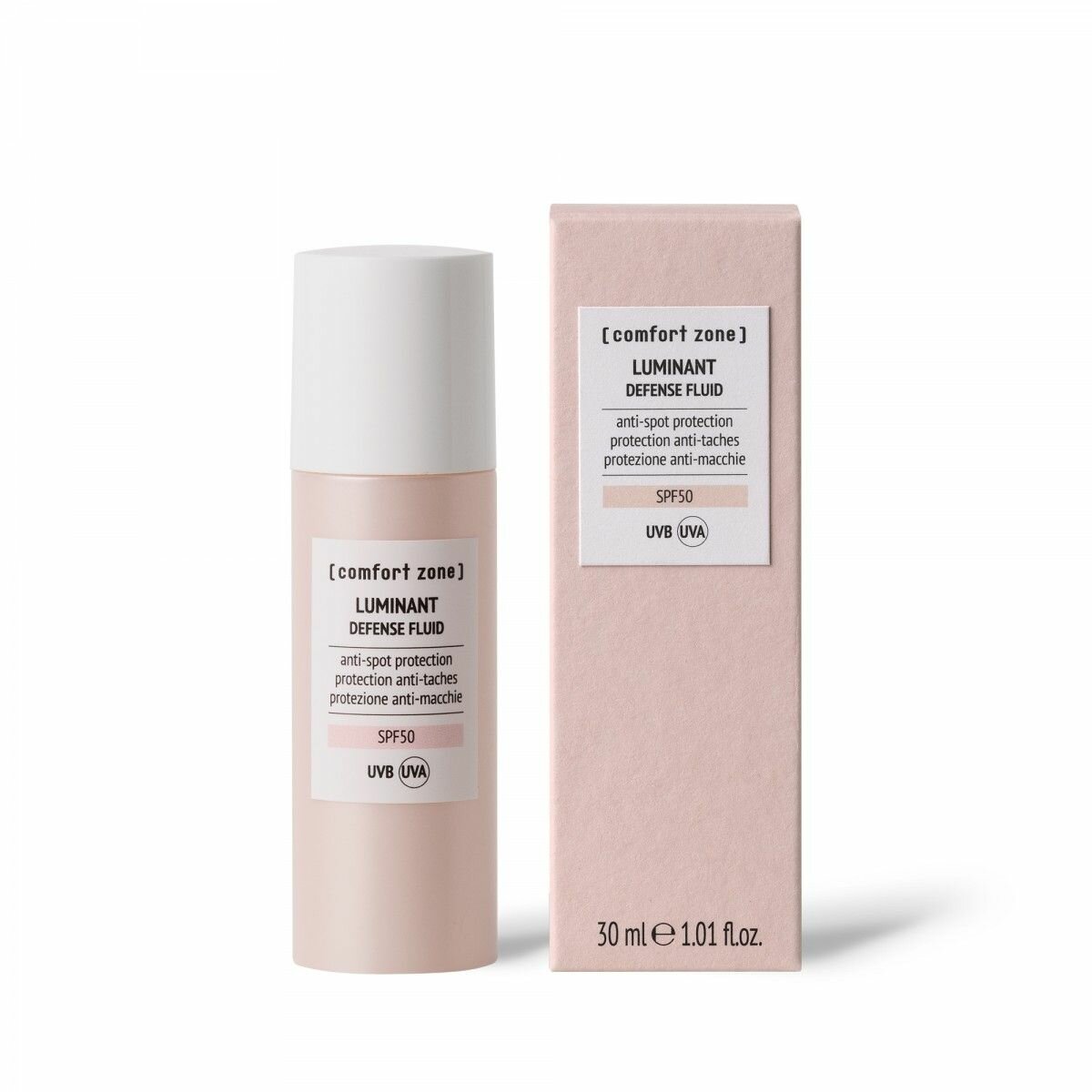 Защитный крем-флюид против пигментации Comfort Zone spf50+ - LUMINANT DEFENSE FLUID