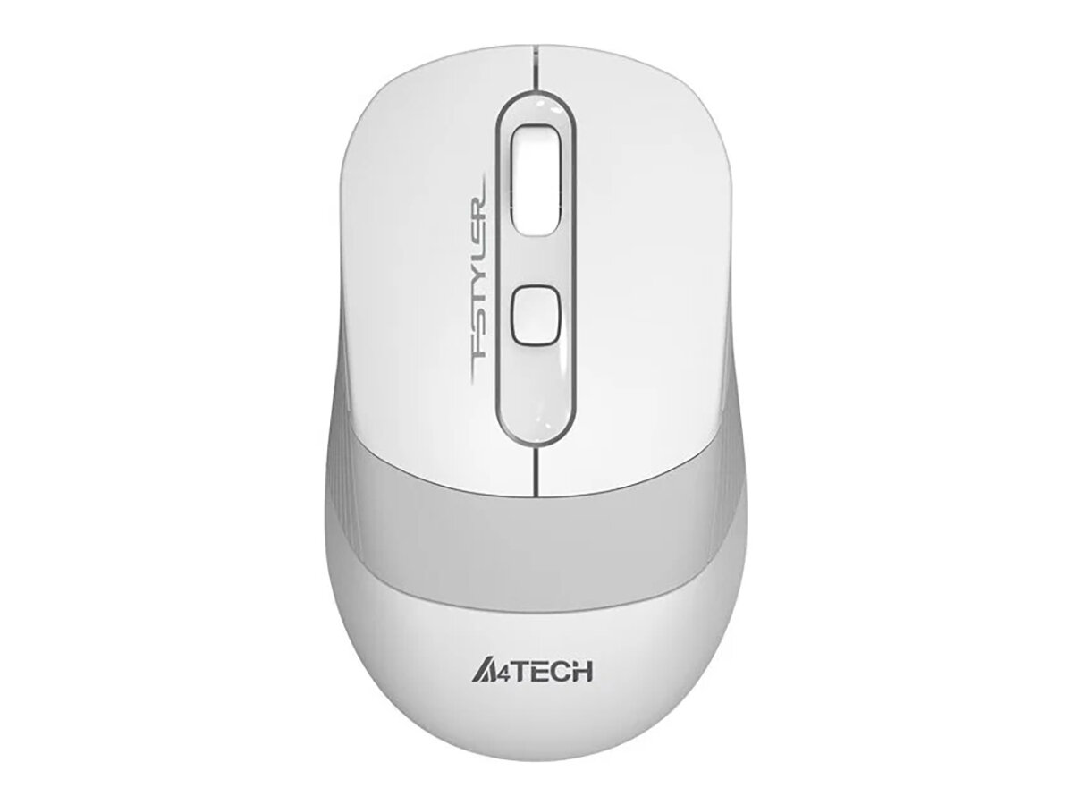 Беспроводная мышь A4Tech Fstyler FG10 2000dpi, Wireless, 67 г, белый / серый FG10 WHITE