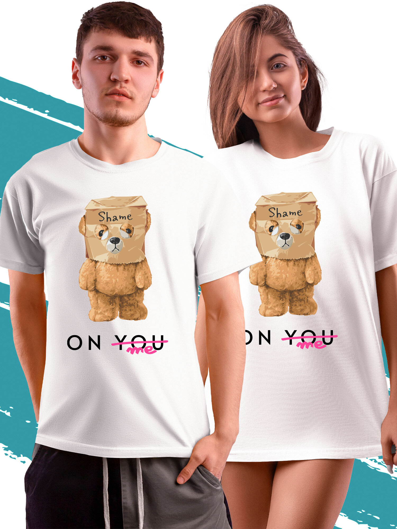 Футболка с медведем