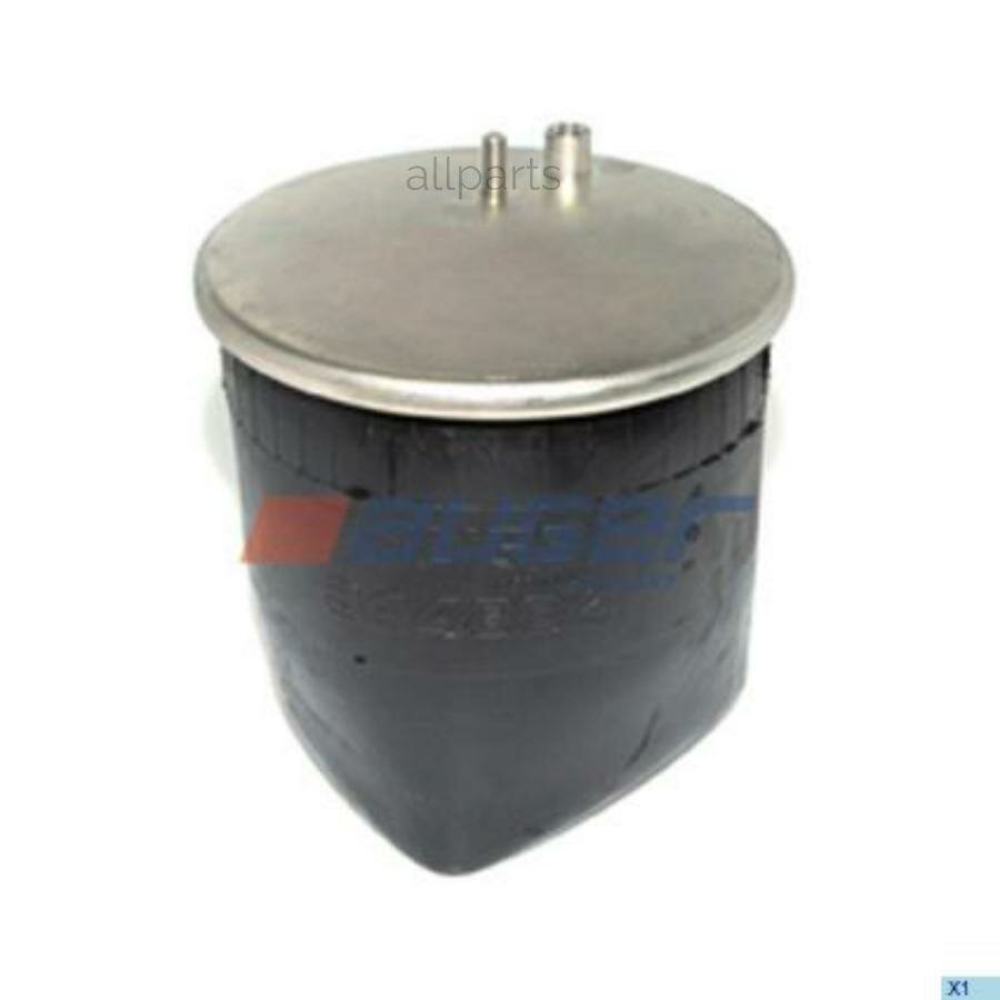 AUGER AU344884 пневмоподушка без стак!4884N1P01 1шп. M12 1шт. M16 смещ.35 Поршень\MAN TGA