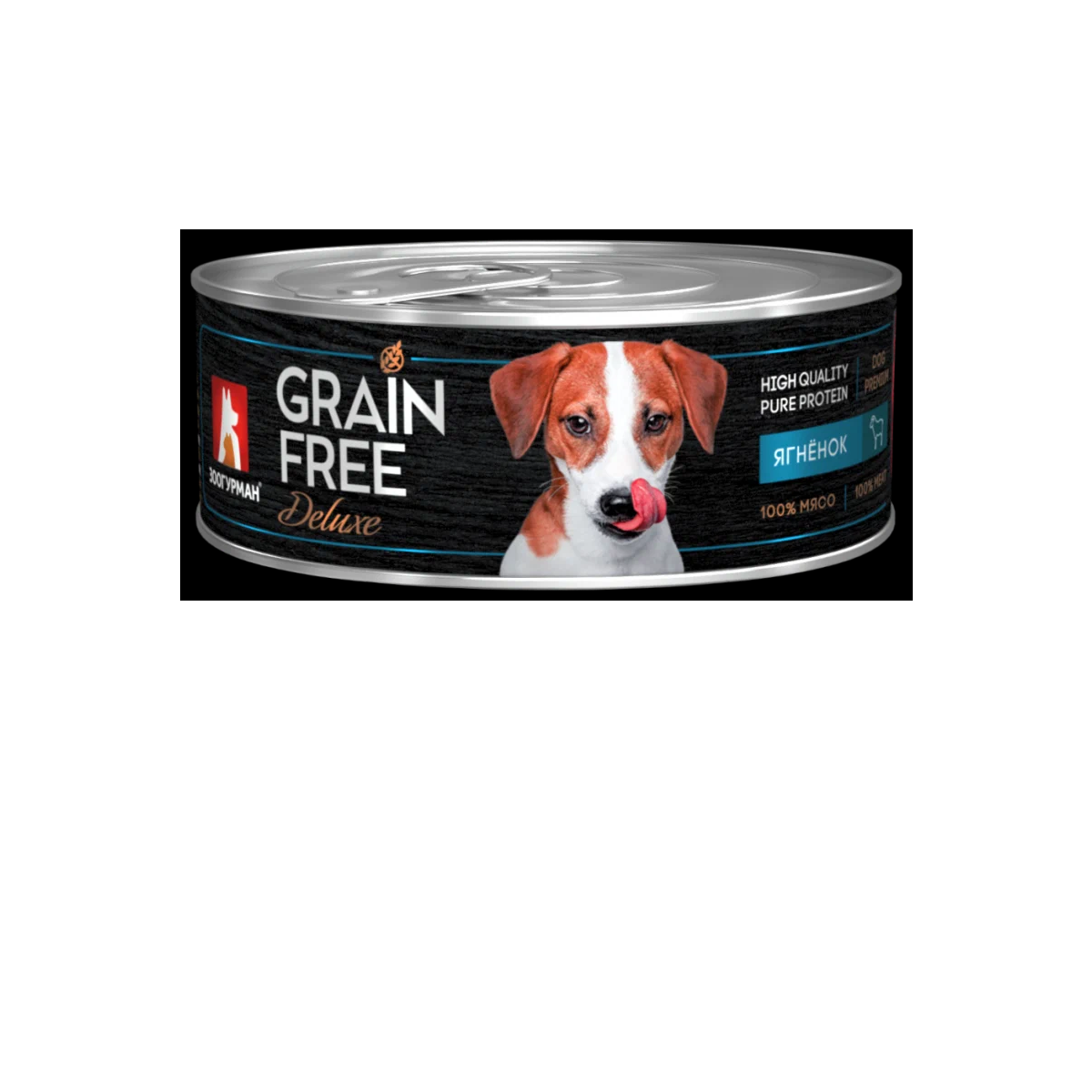 Зоогурман Grain Free консервы для собак Ягненок 100г
