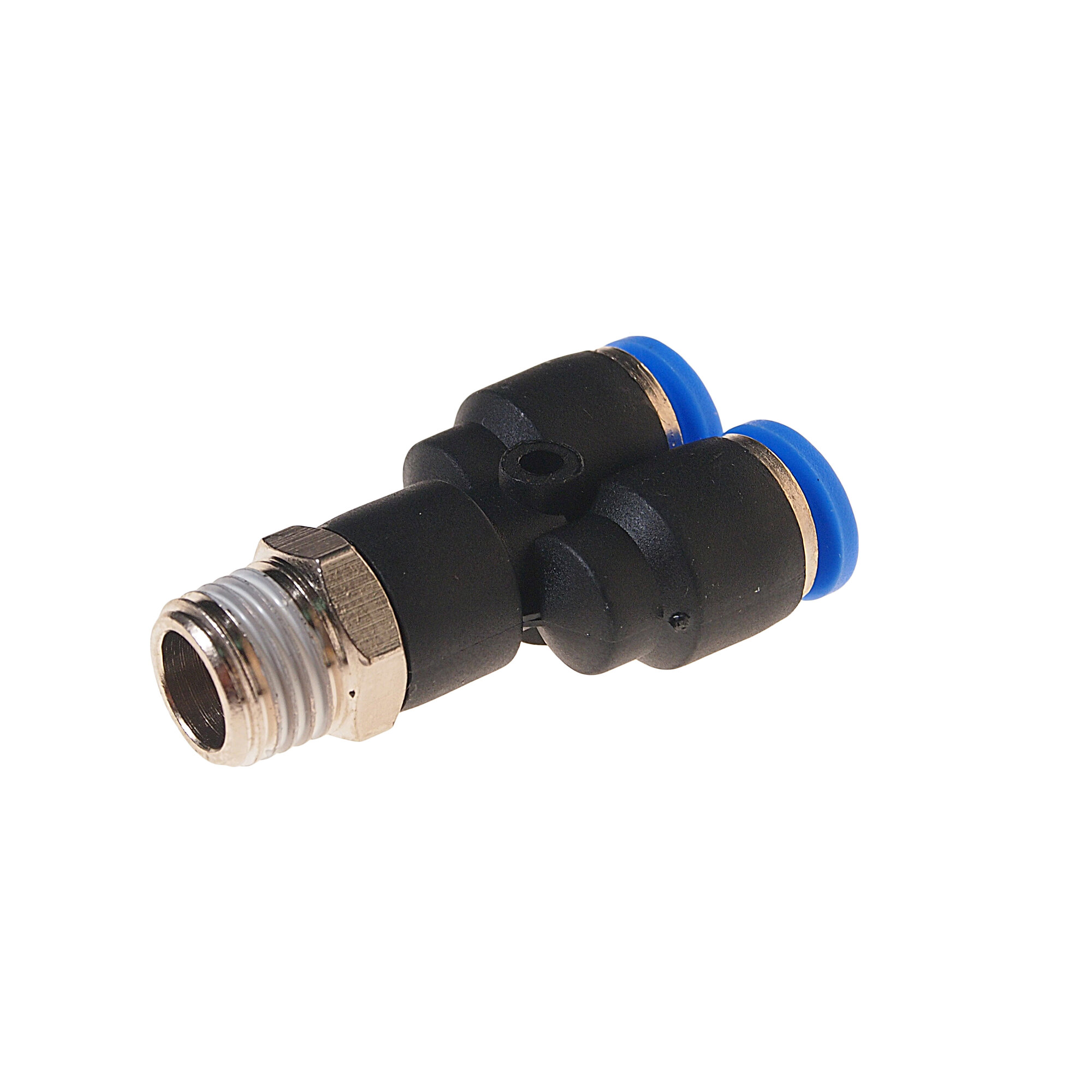 Фитинг RF-SPX08-02 Y-образный для пластиковых трубок 8мм с наружной резьбой 1/4" ROCKFORCE