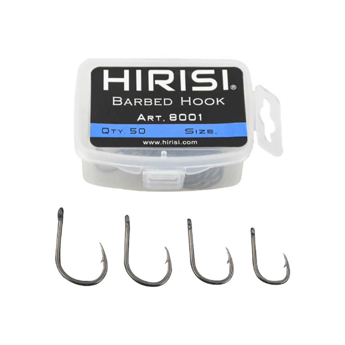 Крючки Hirisi 8001 №6 50шт.