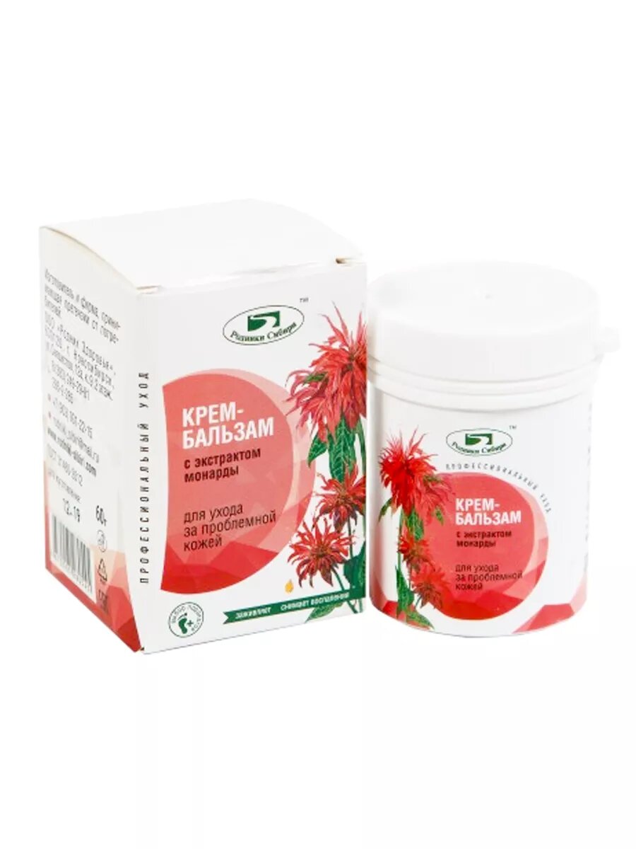 Крем-бальзам с экстрактом Монарды противовоспалительный
