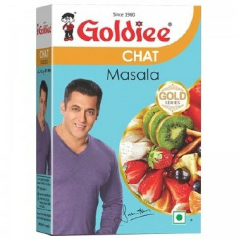 Чат масала марки Голди (Chat masala Goldiee), 100 грамм