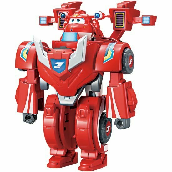 Трансформер Super Wings EU770351 Машина с мини фигуркой Джетта