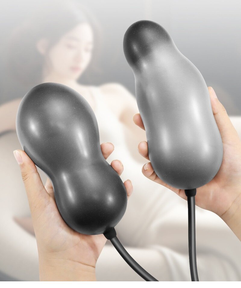 Двойной надувной анально-вагинальная расширитель с грушей