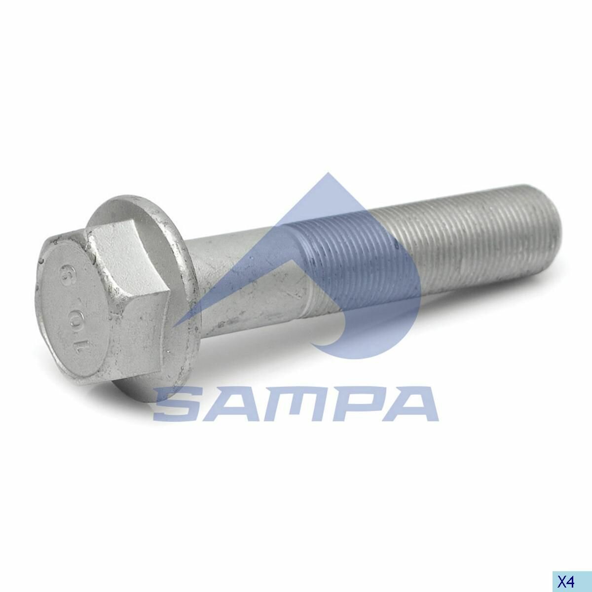 Бoлт крепления стабилизатора MB M20x1,5х100 102.519 SAMPA