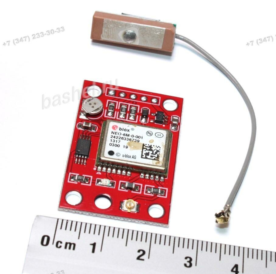 Модуль GPS GY-NEO-6MV2 с мини антенной