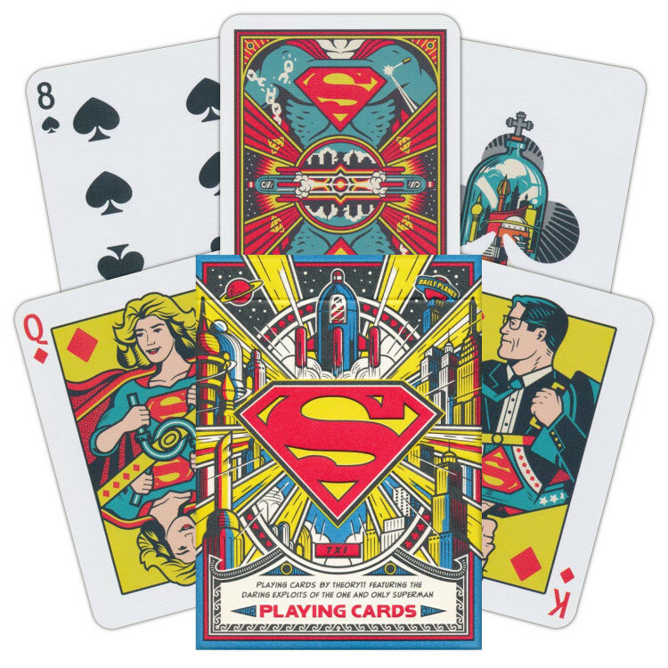 Карты Theory11 Карты "Theory11 Superman Playing Cards"