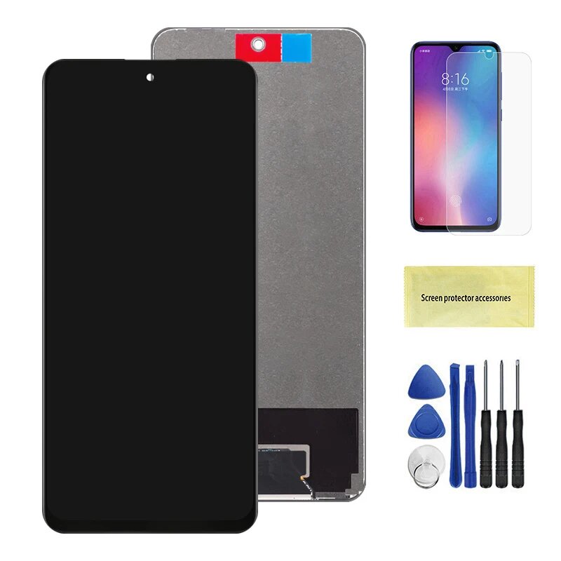 6,6-дюймовый экран для Xiaomi Redmi Note 10 Pro (Китай), ЖК-дисплей, дигитайзер Black No Frame