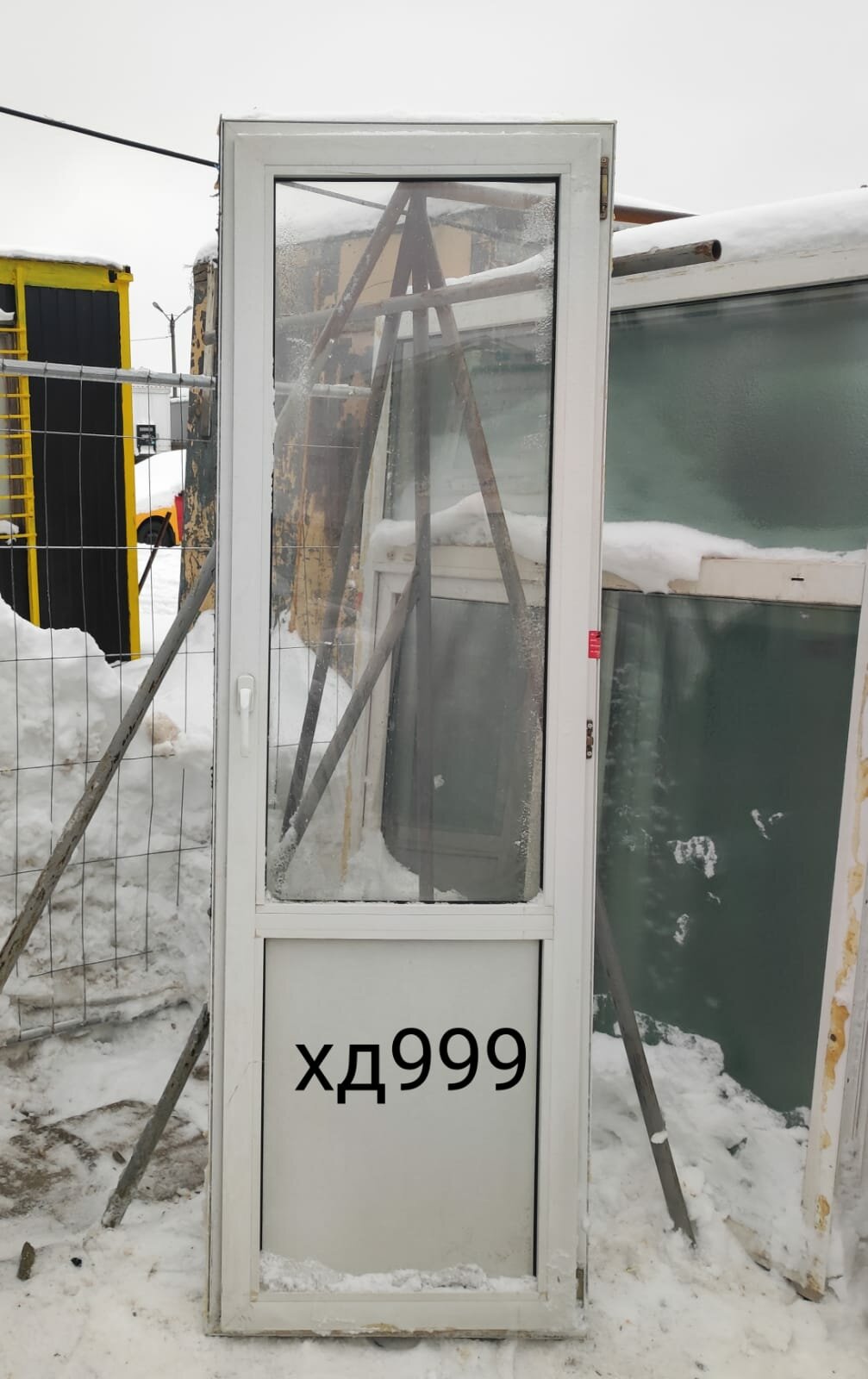 Дверь пластиковая Б/У 2200(в)х700(ш)