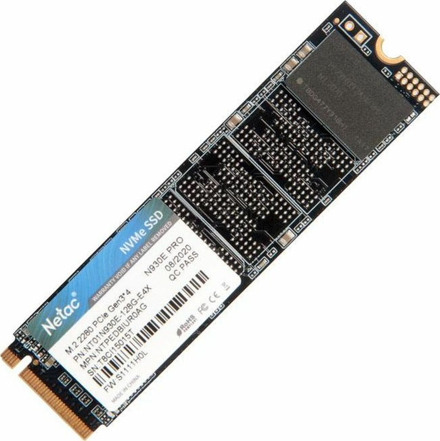 128 ГБ Внутренний SSD диск N930E Pro M.2 PCI-E 3.0 (NT01N930E-128G-E4X)