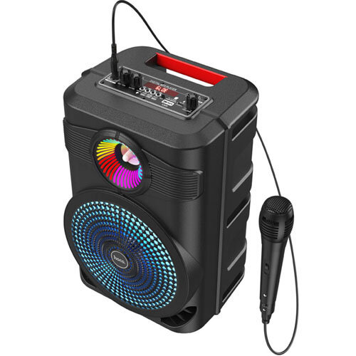 Колонка портативная Hoco BS46 Mature Black 10W, Bluetooth 5.0, черная