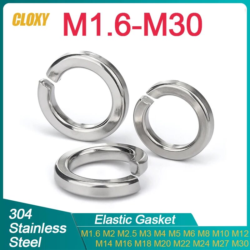 Фиксирующие шайбы пружинные CLOXY KK1813, M3, 50шт