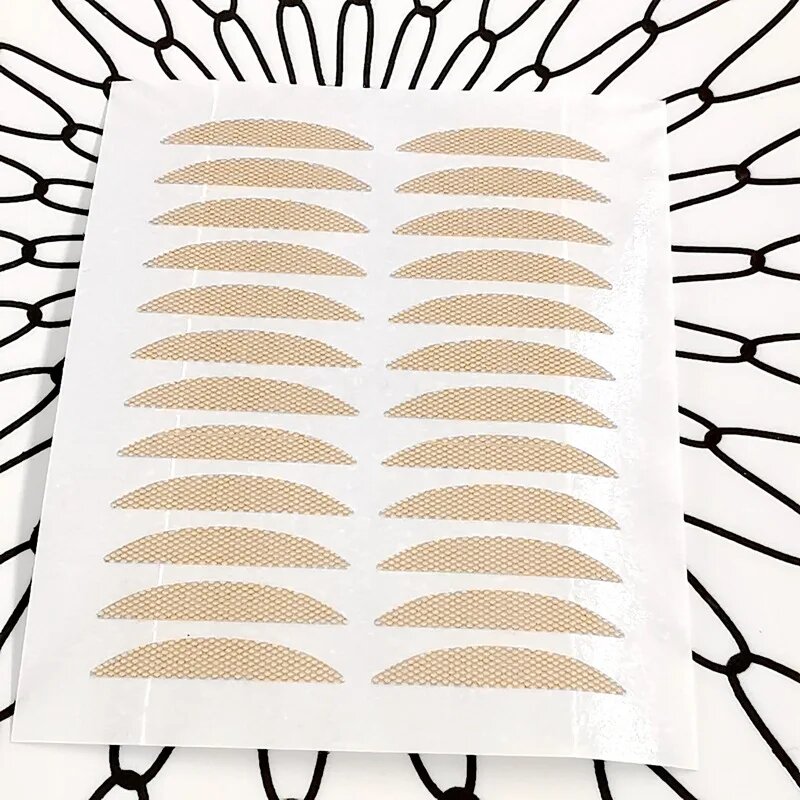 Новая невидимая двойная лента для век, водонепроницаемые волоконные наклейки для женщин, самоклеящиеся прозрачные наклейки для век, 60-120 пар