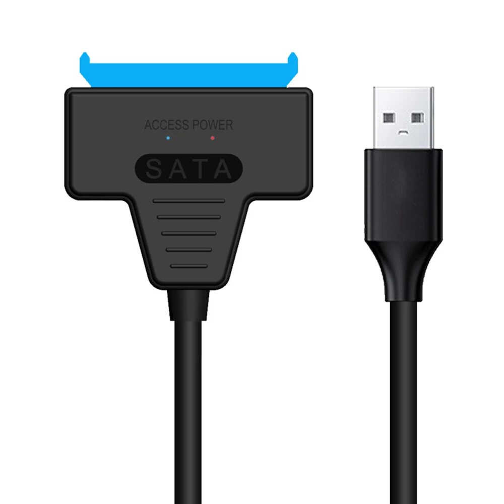 Gaqqee Адаптер USB 3.0/2.0 к SATA 30cm USB 2.0