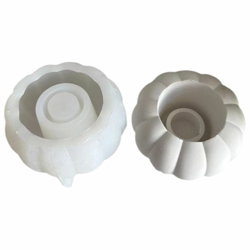 Тыква держатель свечи силиконовая форма