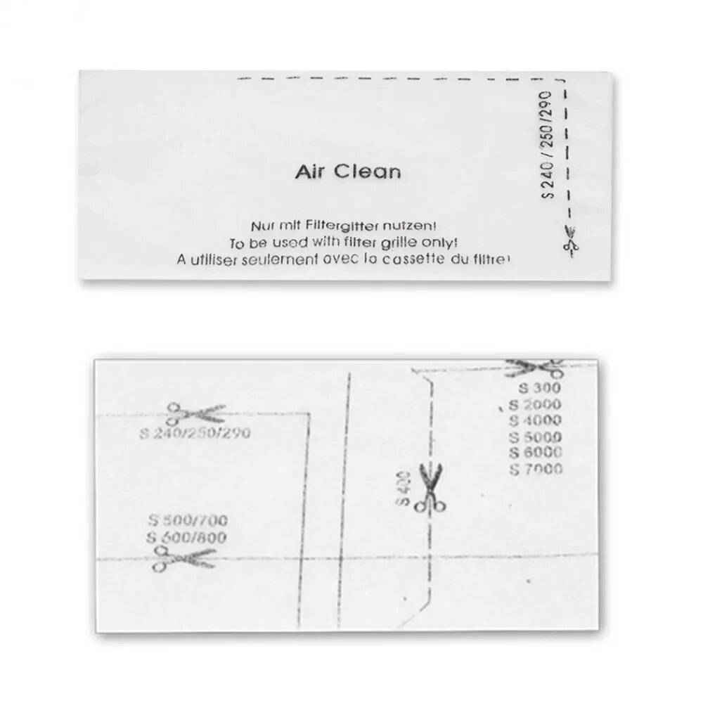 Набор фильтров для очистки воздуха и предмоторных комплектов, запасные части для Miele S240, S250, S290, S300, S4, S5 серии запчасти для пылесоса, 10 шт./5 комплектов