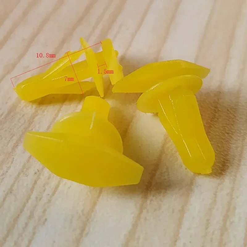 Зажимы для уплотнителя, пластиковые заклепки для дверей автомобиля, универсальные аксессуары, 50 шт, уплотнительная лента для окон