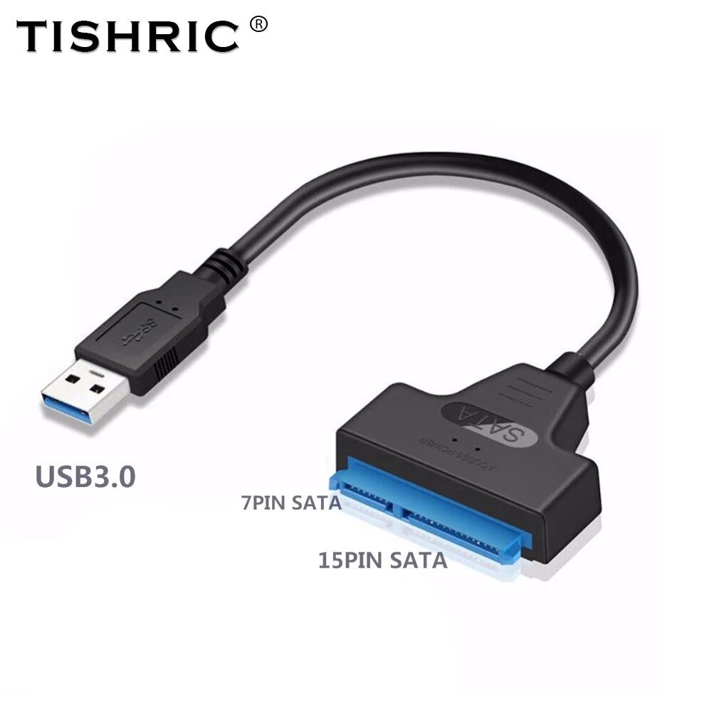 Адаптер TISHRIC M.2 B Key NGFF Msata SSD на SATA 3.0 2.5, конвертер M.2 SSD, USB3.0 to SATA Cable