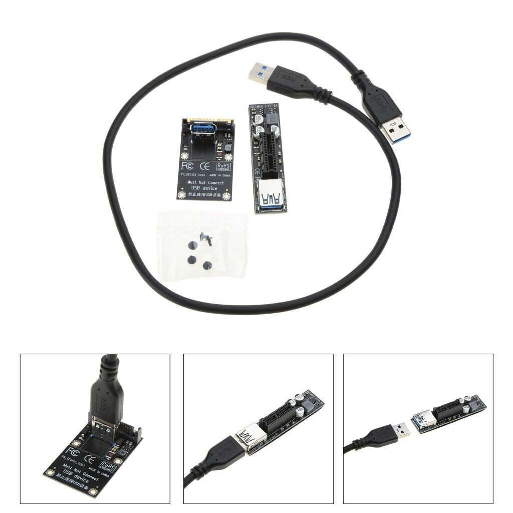 Адаптер MINI PCI-E to X1 — фото 1