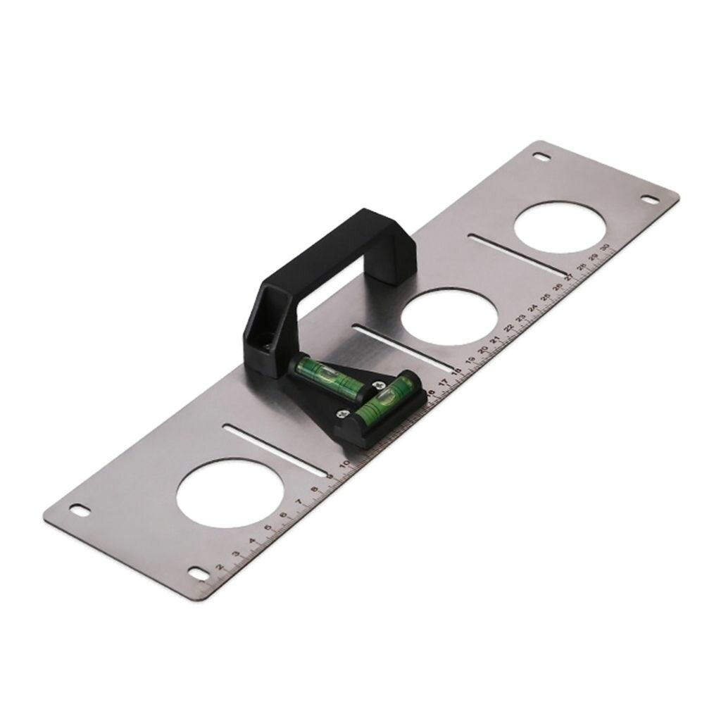 3/4/5-позиционная линейка из нержавеющей стали, локатор для установки нижнего вкладыша коробки, инструмент розеток электрика воды