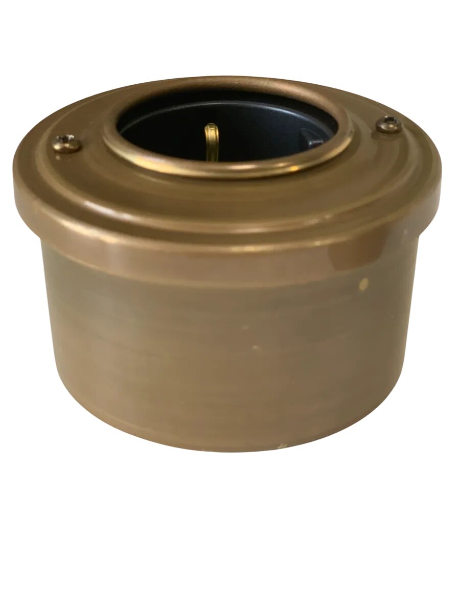 Розетка латунь открытой установки черный механзм, лофт , винтаж