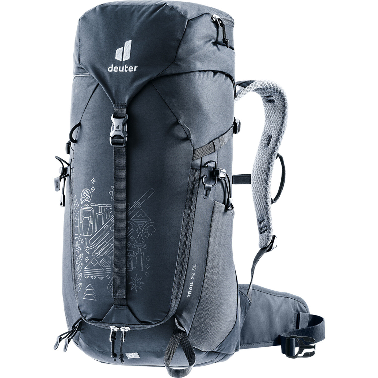 Рюкзак Deuter Trail 22 SL Черный, для женщин