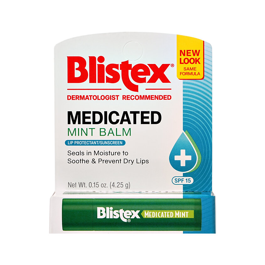 Бальзам для губ BLISTEX Medicated (мятный SPF-15) 4,25 г