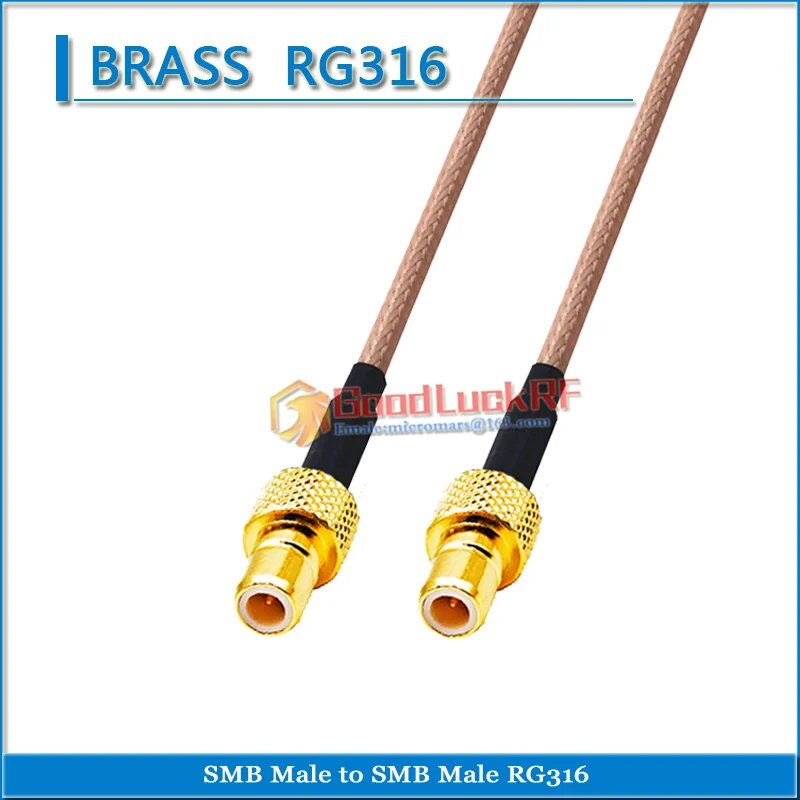 RG316 SMB Male to SMB Female 90 градусов адаптер 10 CM, SMB-J SMB-J