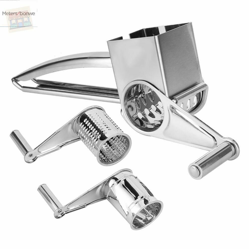 (Набор из 3) Роторная терка для сыра из нержавеющей стали